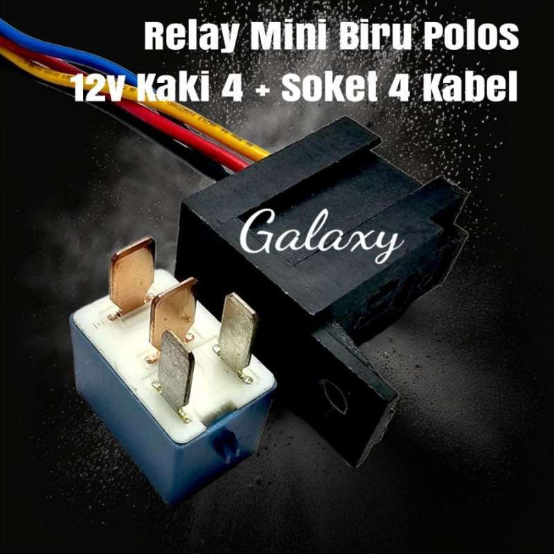 Promo Relay Mini Ac / Universal Mobil - 12v + Soket Kabel Diskon 2% Di ...