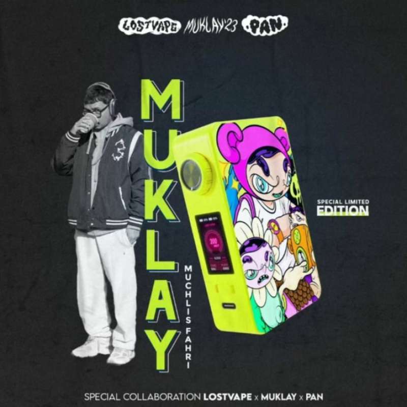 Jual Centaurus M200 Muklay Edition 200W MOD ONLY by LostVape x Muklay x ...