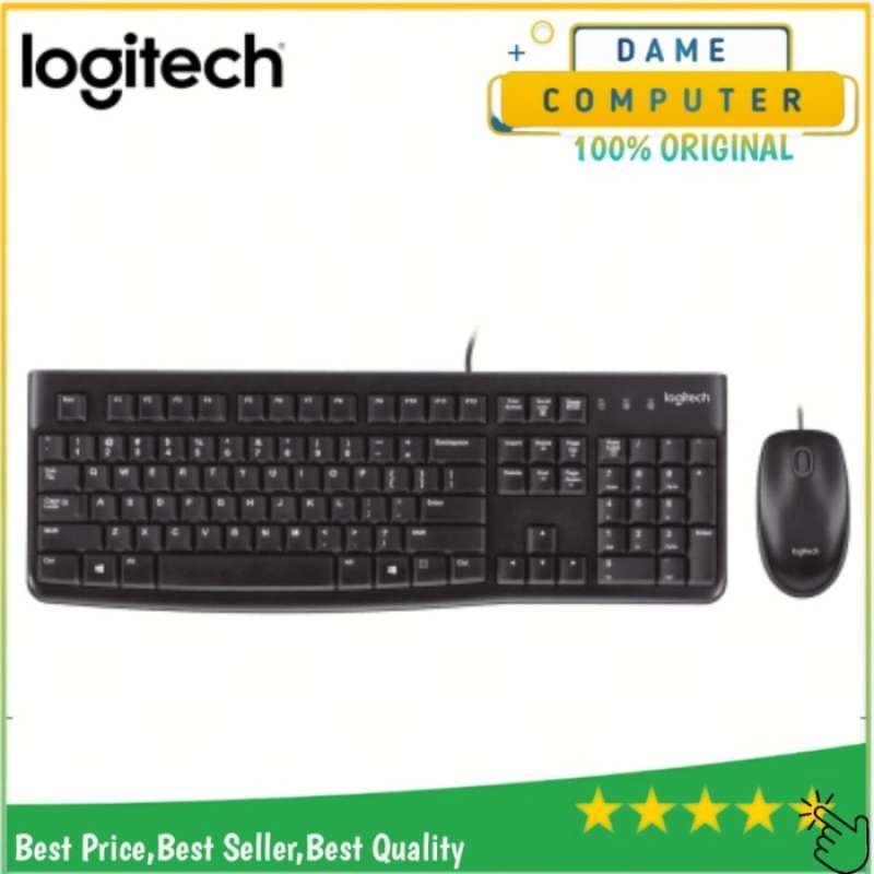 Jual Logitech MK100 PS2/USB Classic Desktop Keyboard & Mouse Bundle di ...