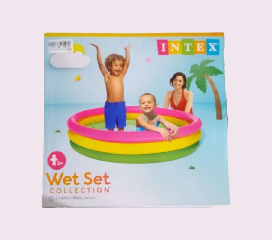 Promo Intex Kolam Wet Set Collection Uk. 147Cm X 33Cm Diskon 29% di ...
