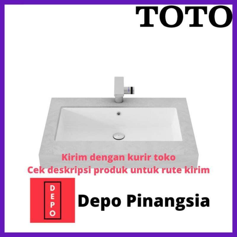 Promo Wastafel Toto Lw595J Body Only Putih Diskon 29% di Seller Mitraa Berkah - Kalibata, Kota ...