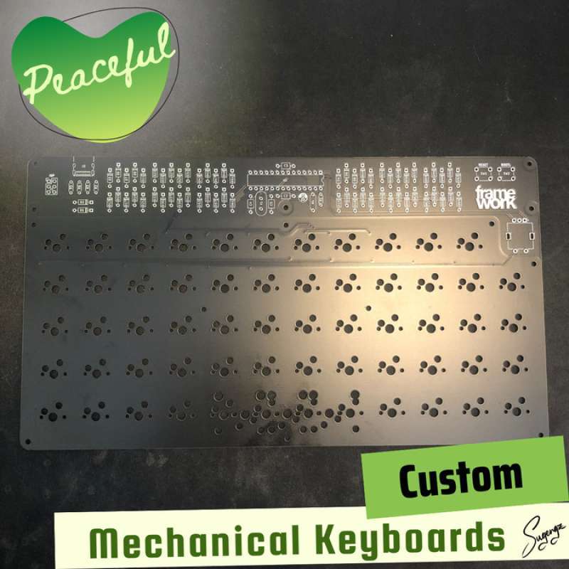 Jual Mechanical Keyboard PCB 7c8 Framework Ortholinear with Encode di Seller Farere store ...