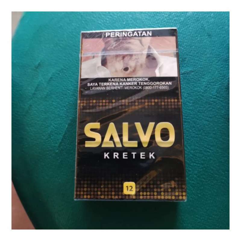 Jual Rokok Salvo Kretek 12 Batang (10 Bks/slop) Di Seller Cv. Kilau ...