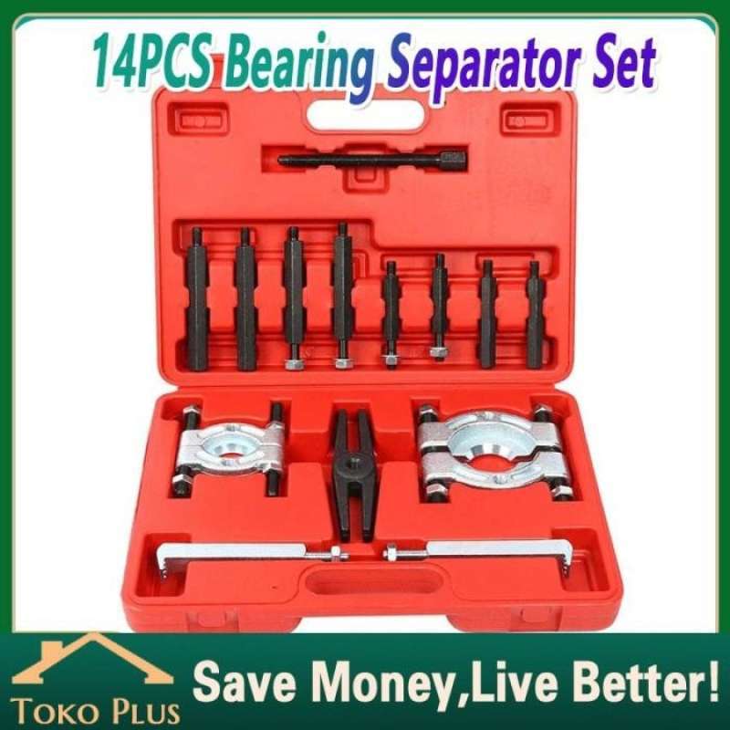 Jual 14pcs Tracker Treker Bearing Separator Set Alat Pelepas Bearing Di ...