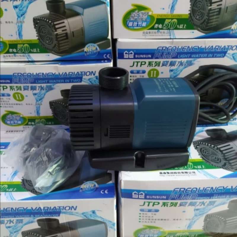 Promo Sunsun Jtp 9000 Original Pompa Kolam Koi Aquarium Hemat Listrik ...