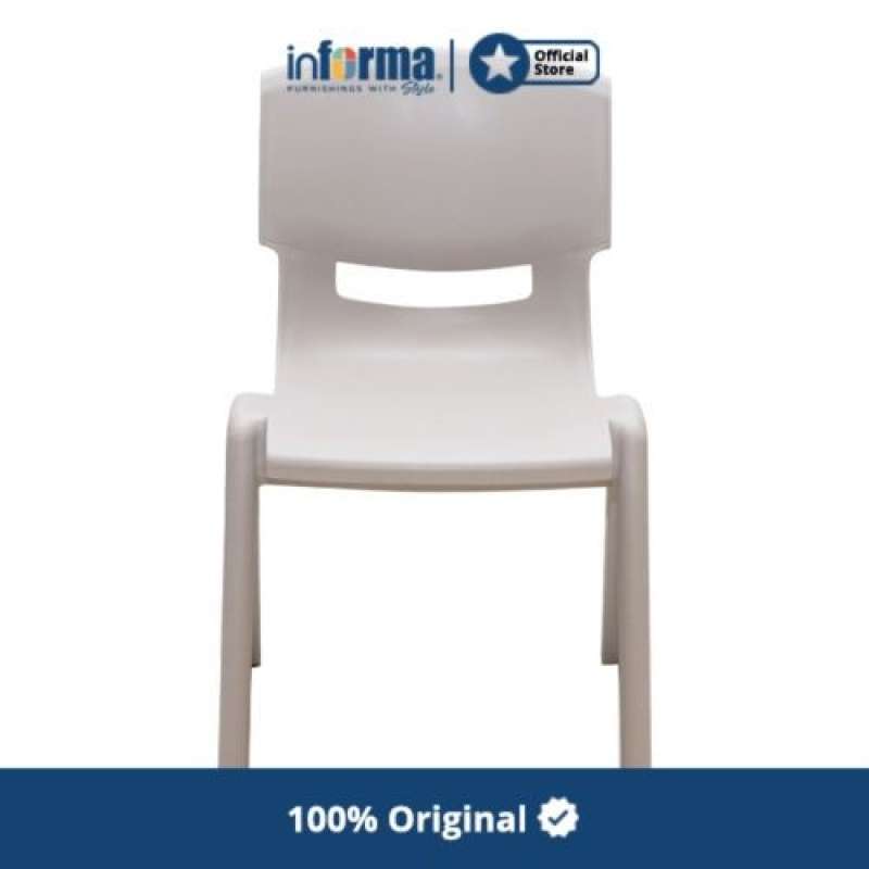 Jual Informa - Kursi Belajar Anak - Yaris Chair Light Grey 44cm Di ...