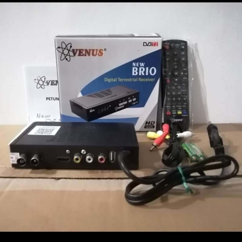 Promo Venus New Brio Set Top Box Tv Digital Dvb T2 Garansi Resmi 1 ...