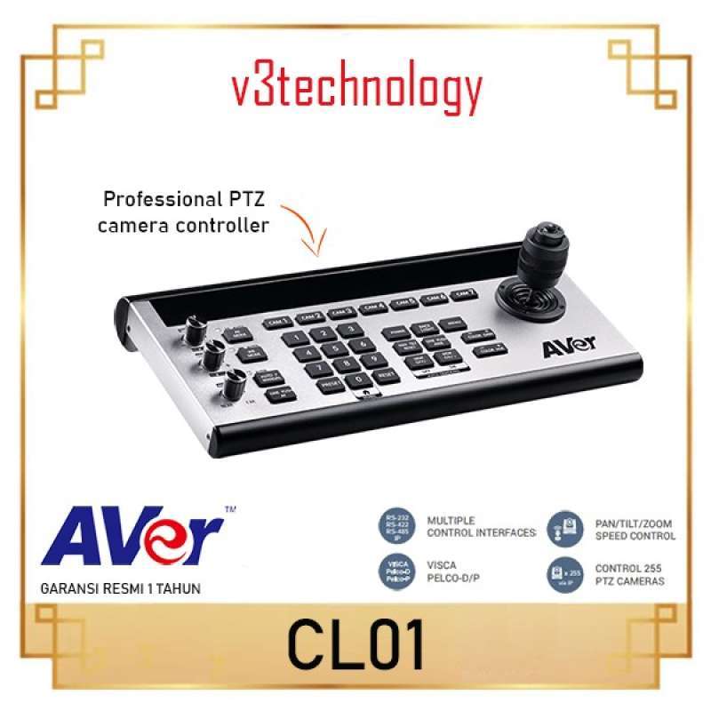 Promo Aver Cl01 Professional Ptz Camera Controller Diskon 23% Di Seller ...