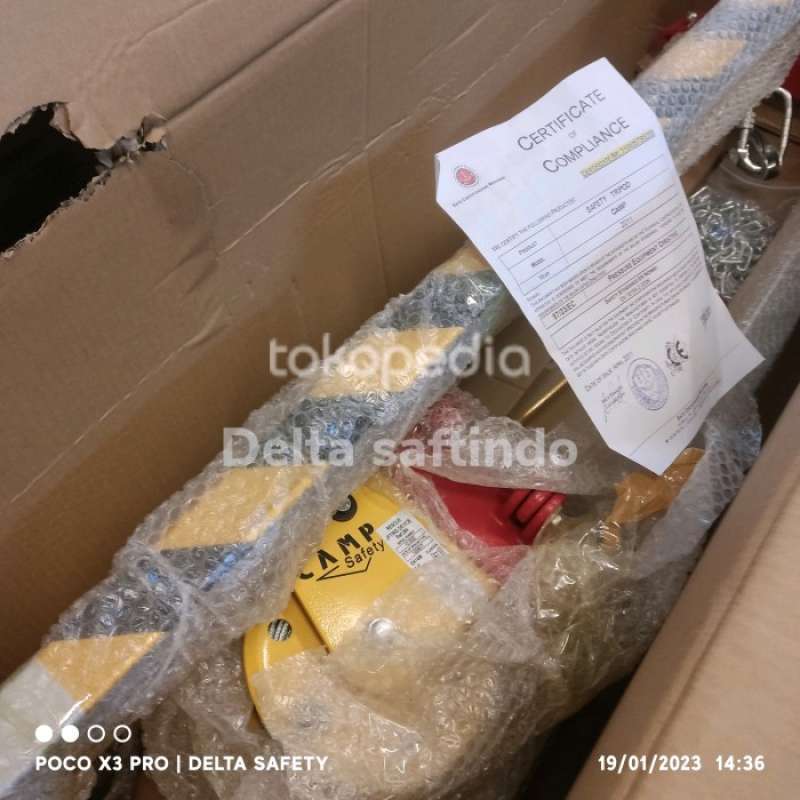 Promo Tripod Safety Rescue Camp Original Vertical Rescue Basarnas ...