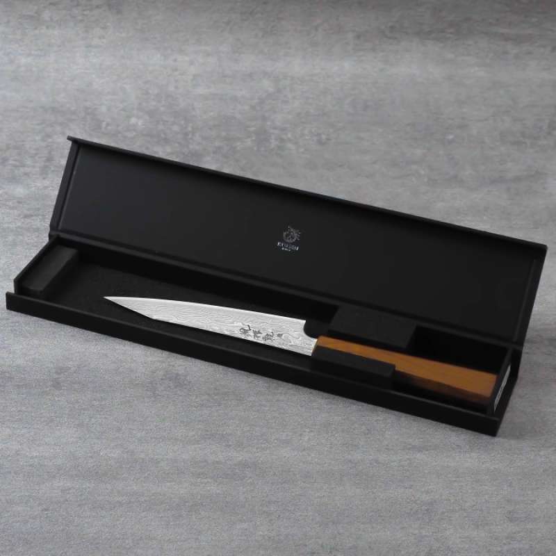 Promo Ryusen Hamono Fukakuryu Wa Maple Ats314 63layer Damascus Petty ...