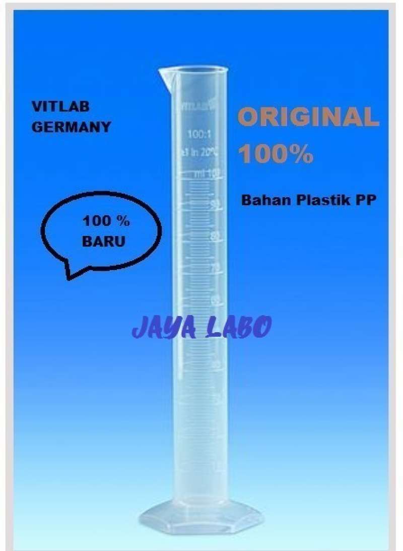 Jual Gelas Ukur Plastik Vitlab Pp Vol.1000ml/measuring Cylinder/gelas Takar Di Seller Bergas ...