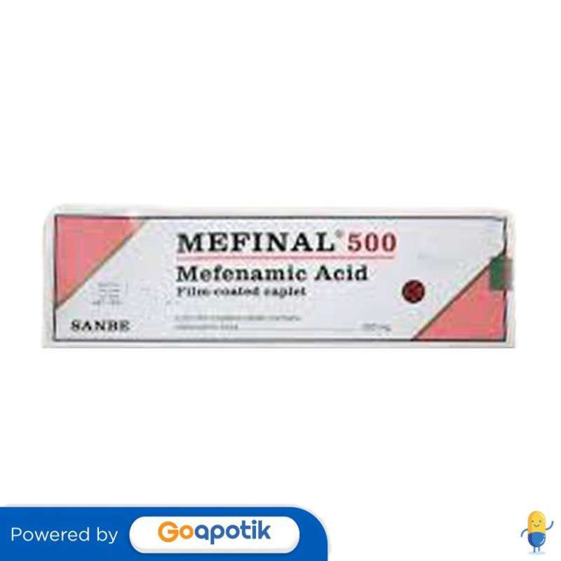 Jual MEFINAL 500 MG BOX 100 KAPLET di Seller Apotek Sami Sehat ...