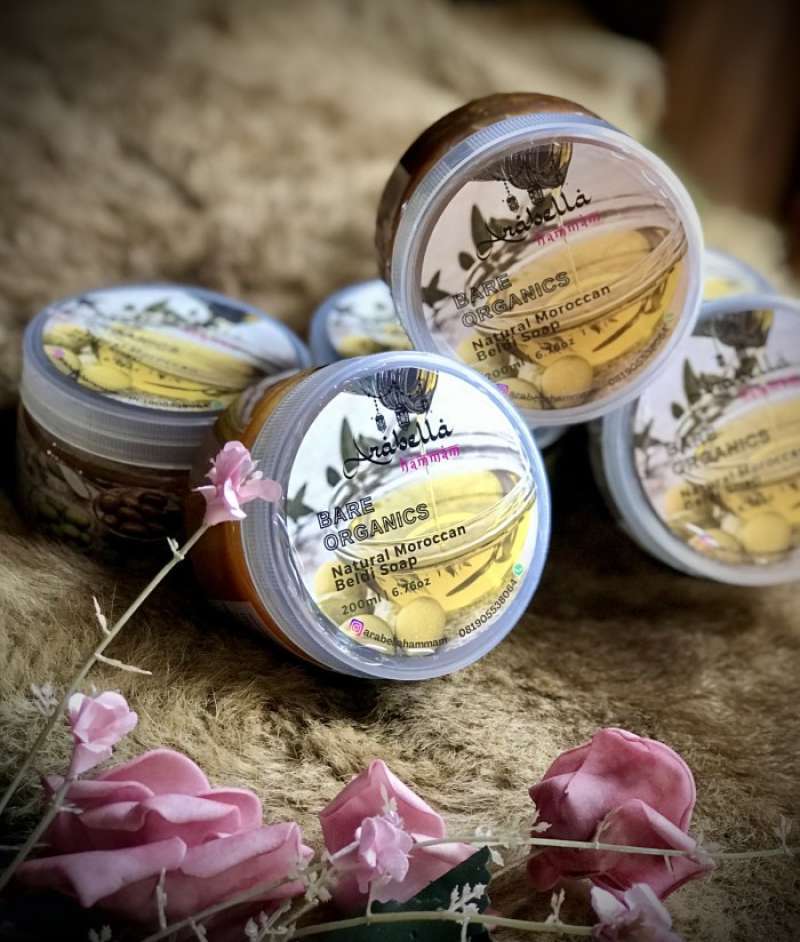 Jual Moroccan Black Soap (Beldi) sabun hitam black soap di Seller ...