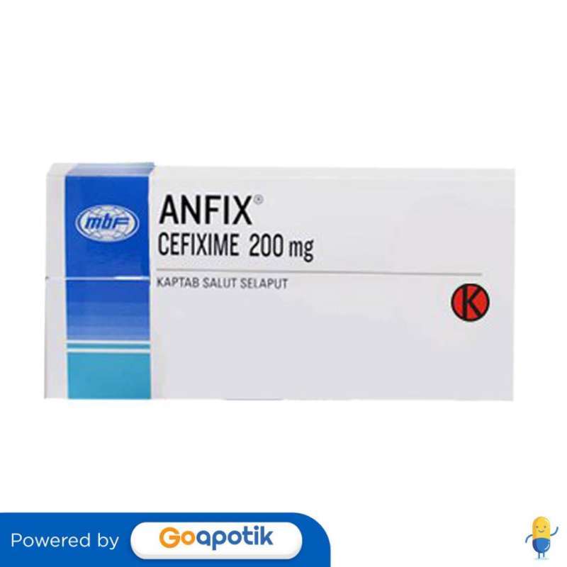 Jual ANFIX 200 MG BOX 10 KAPLET di Seller Apotek Intan Sehat Medika ...