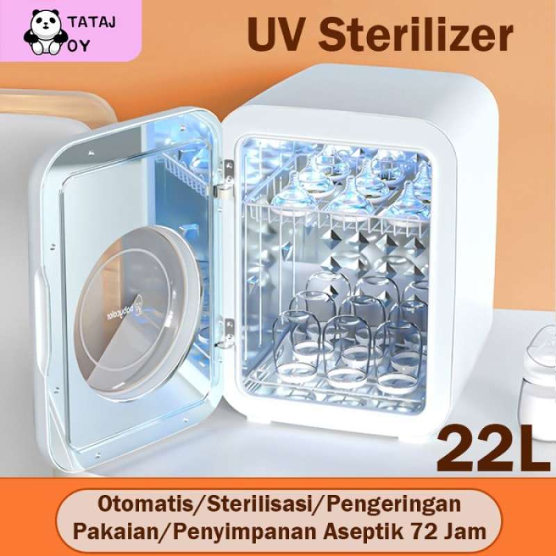 Promo Uv Led Bayi Bottle Sterilizer Dryer Disinfectant Cabinet Box 18L ...