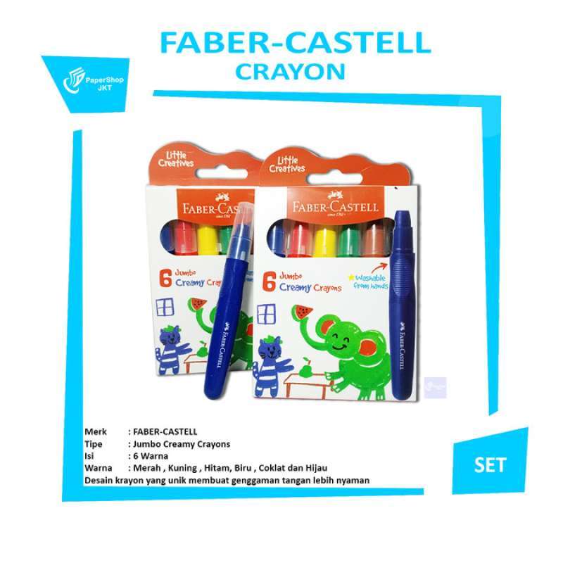Jual Crayon Faber Castell Besar Original Harga Termurah Mei 2024 | Blibli