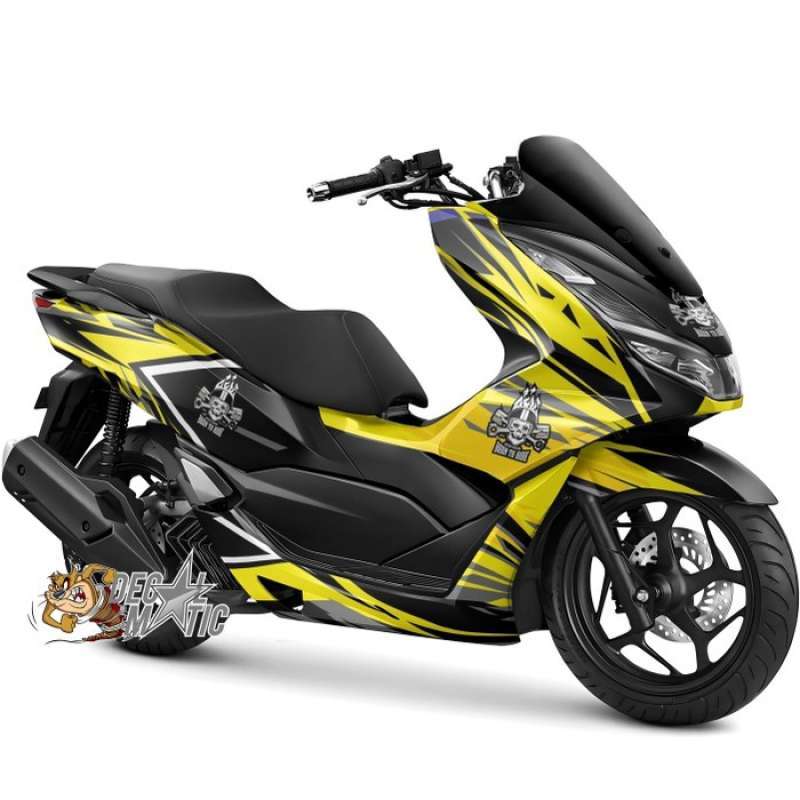 Jual Stiker Decal Full Body Motor Honda PCX 150 PCX160 Grafis Born To ...