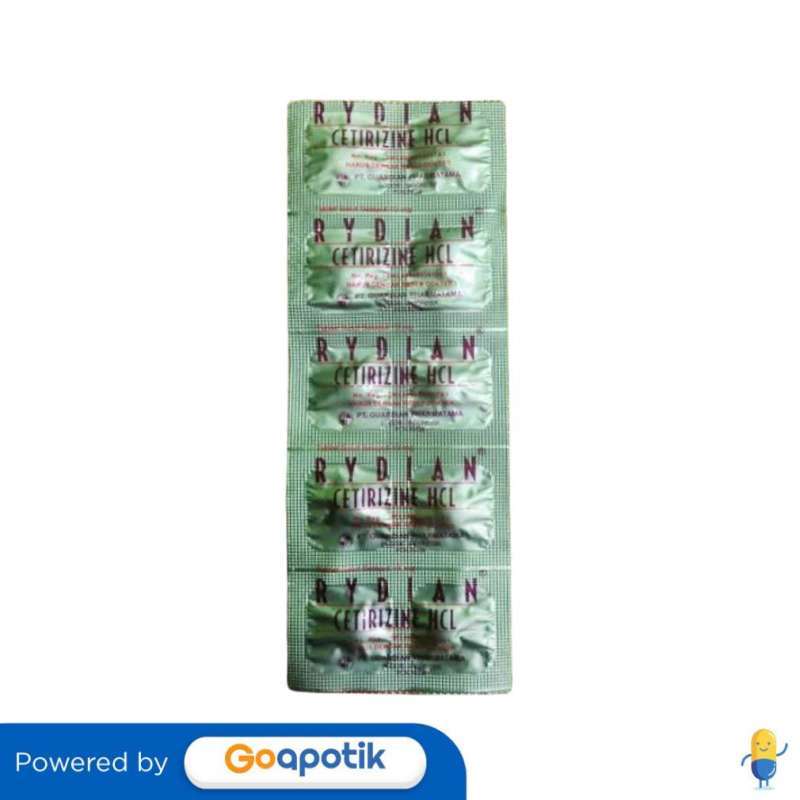 Jual RYDIAN 10 MG STRIP 10 TABLET di Seller Apotek Al-fatih - Semper ...