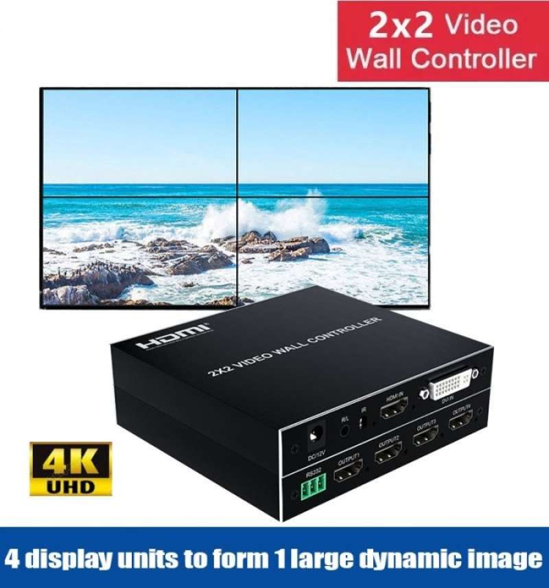 Jual Video Wall Controller HDMI 2X2 High Resolution di Seller Hunter ...