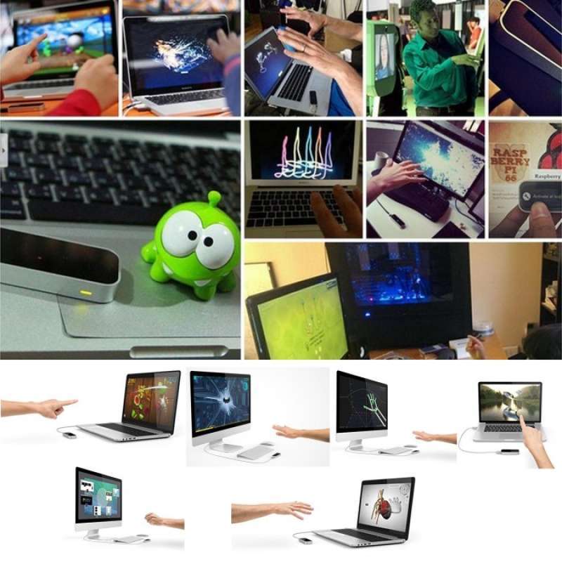 Jual Mini 3d Sensor Tangan - Monitor Komputer Game Interaktif Layar ...