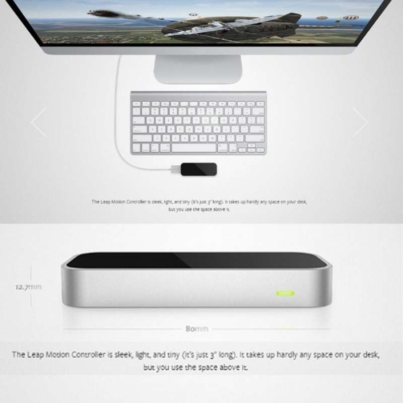 Jual Mini 3d Sensor Tangan - Monitor Komputer Game Interaktif Layar ...