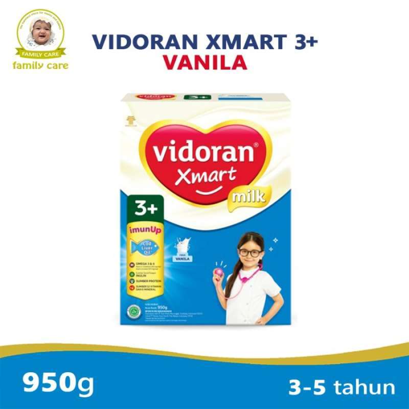Promo Vidoran 3+ Vanila 950 Gram | Vidoran 3 Plus Vanilla 950g Diskon ...