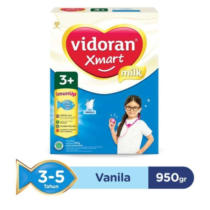 Promo Vidoran 3+ Vanila 950 Gram | Vidoran 3 Plus Vanilla 950g Diskon ...