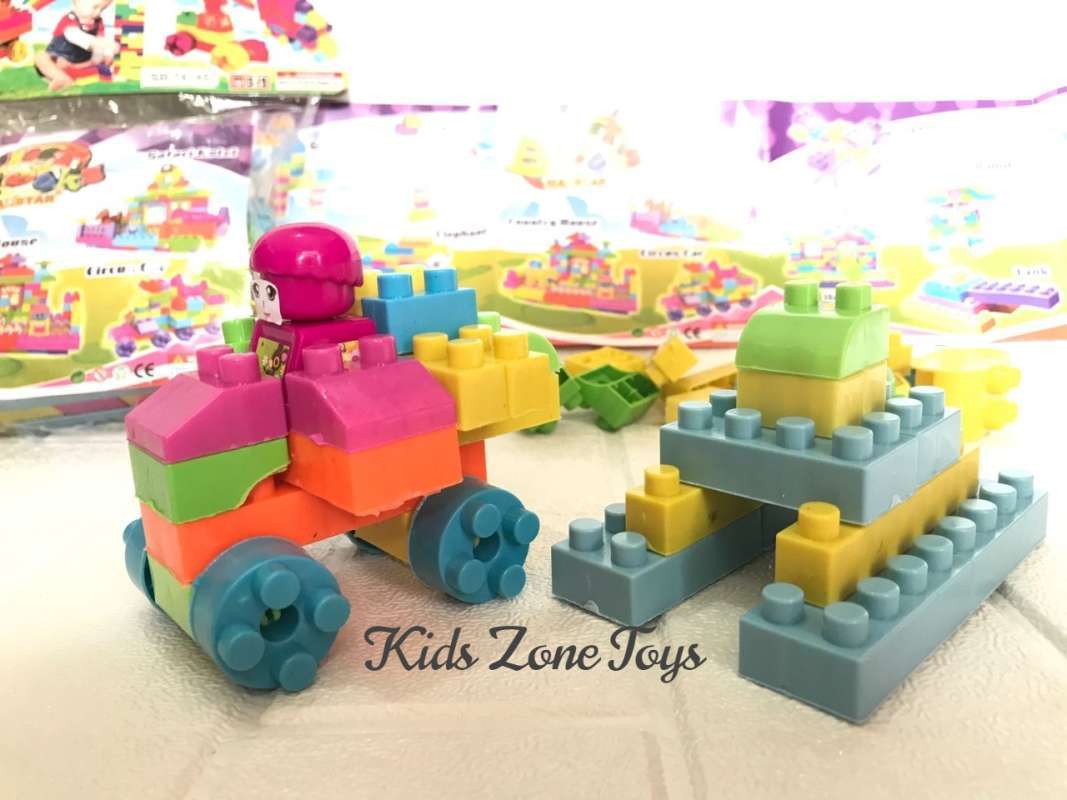 Jual Mainan Anak Smart Block Sb 45 Diy Building Blok Susun Robot ...