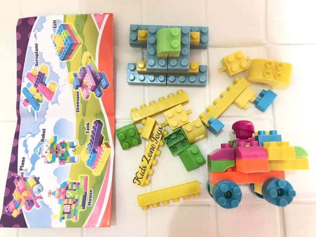 Jual Mainan Anak Smart Block Sb 45 Diy Building Blok Susun Robot ...