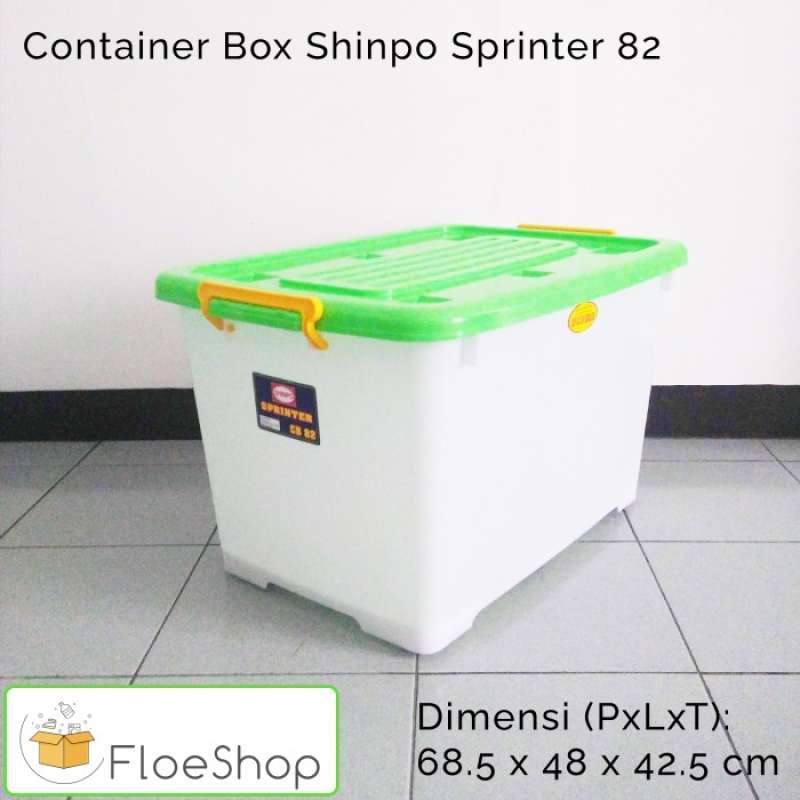 Promo Box Container / Kontainer Shinpo Cb 82 Sprinter (82 Liter) Diskon ...