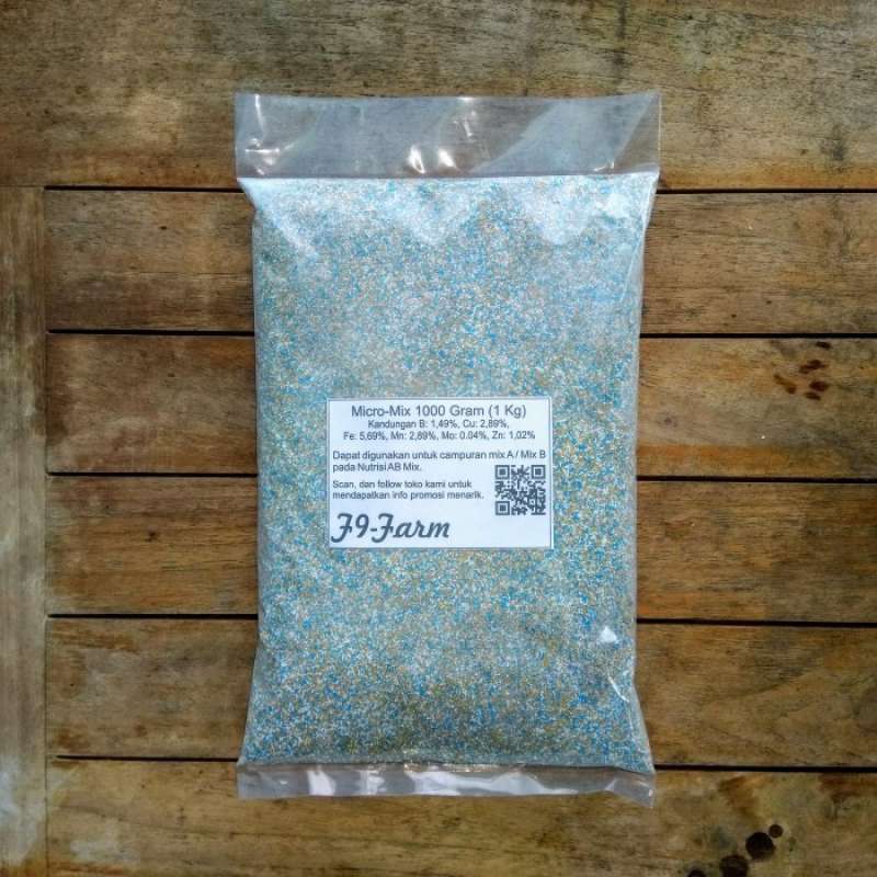 Promo Pupuk Mikro Majemuk Micromix 1000 Gram 1 Kg Hidroponik Grade ...