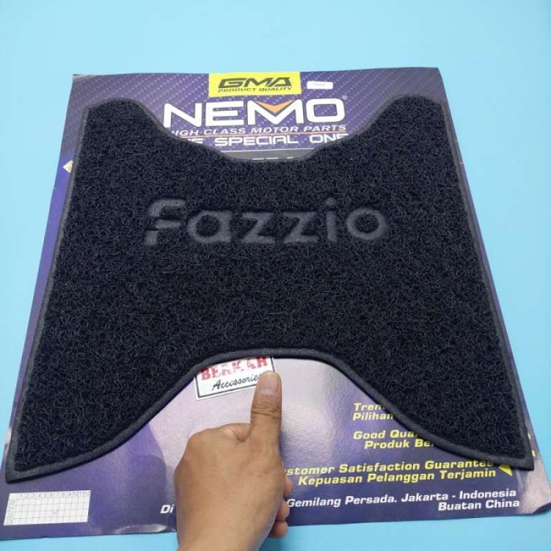 Promo Karpet Motor Fazzio Model Spiral Full Hitam Nemo Diskon 23% Di ...