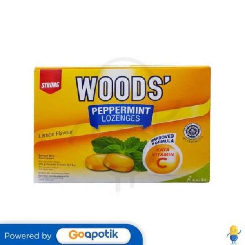 Jual Permen Woods Rasa Lemon Box 15 Sachet Di Seller Apotek Sugih Waras ...