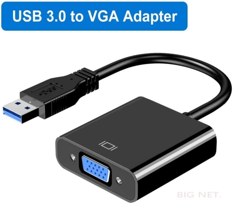 Promo USB 3.0 To VGA converter (USB input--VGA output) Diskon 23% di Seller Hexana Store ...
