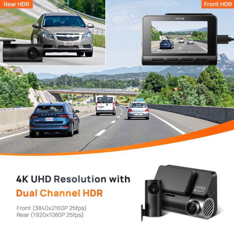 Promo 70mai A810 4k Dashcam Gps Adas Smart Dash Camera Cam Mobil ...