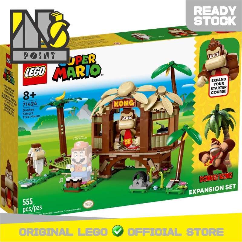 Promo LEGO 71424 - Super Mario - Donkey Kong's Tree House Diskon 2% di ...