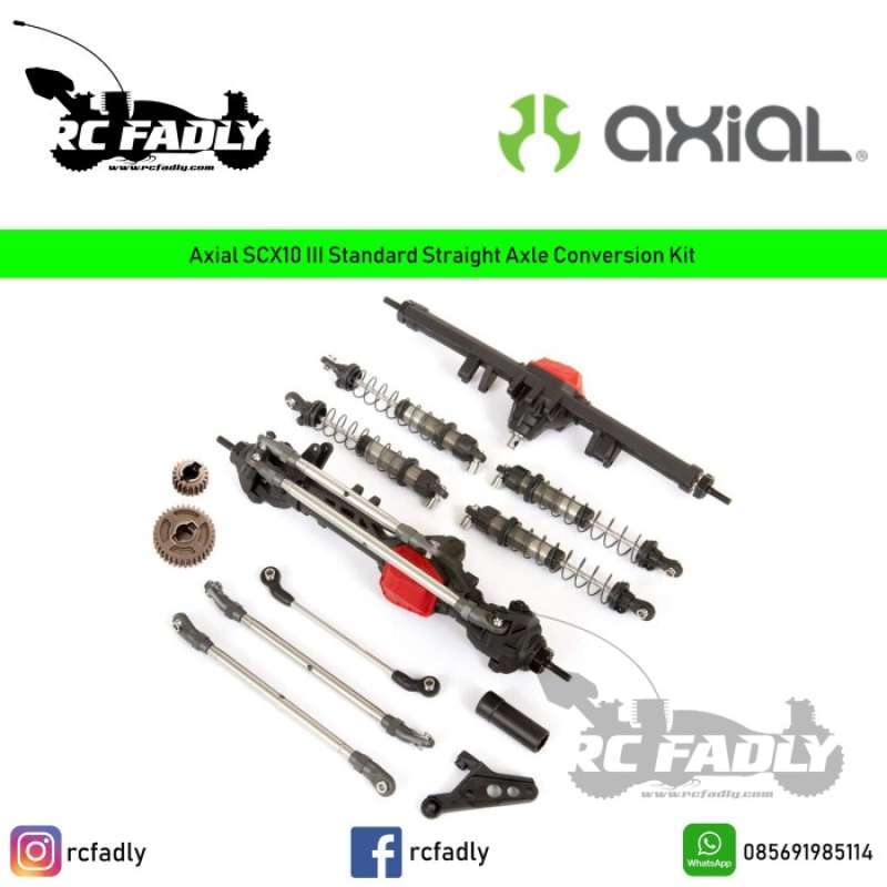 Promo Axial SCX10 III Standard Straight Axle Conversion Kit AXI238000 ...