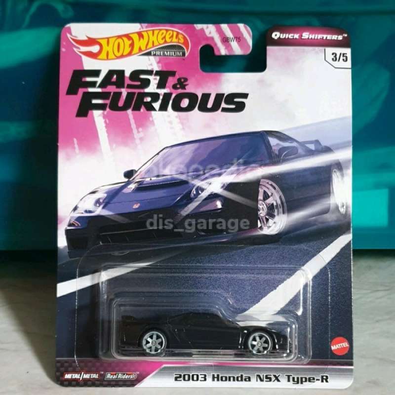 Jual Hotwheels Nsx Type R Fast And Furious Black Di Seller Kim Nona ...