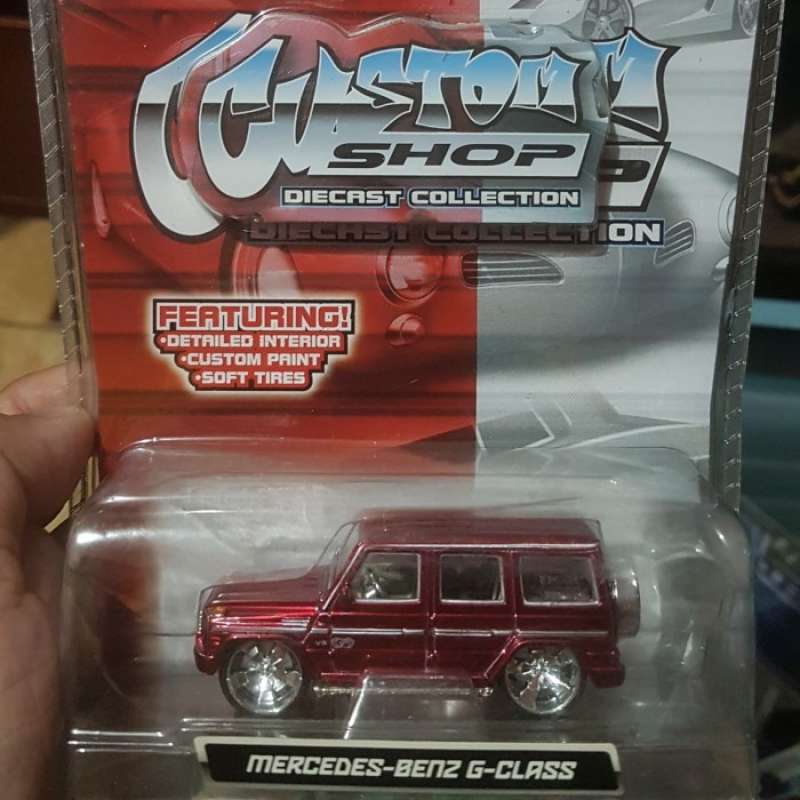 Jual MAISTO 1:64 Custom Shop Mercedes Benz G-Class Merah di Seller enzo ...