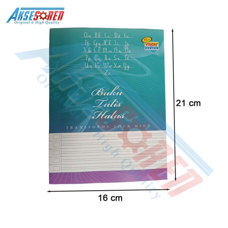 Jual Aksesoren Buku Tulis Halus Vision 38 Lembar [1 Buku] / Buku ...