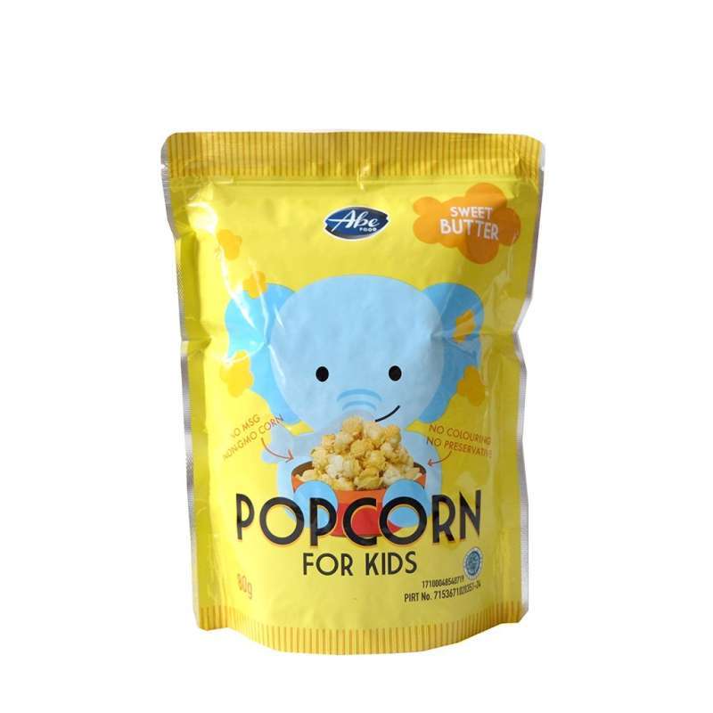Jual Abe Food - Popcorn For Kids Tanpa Msg & Pengawet / Pop Corn ...