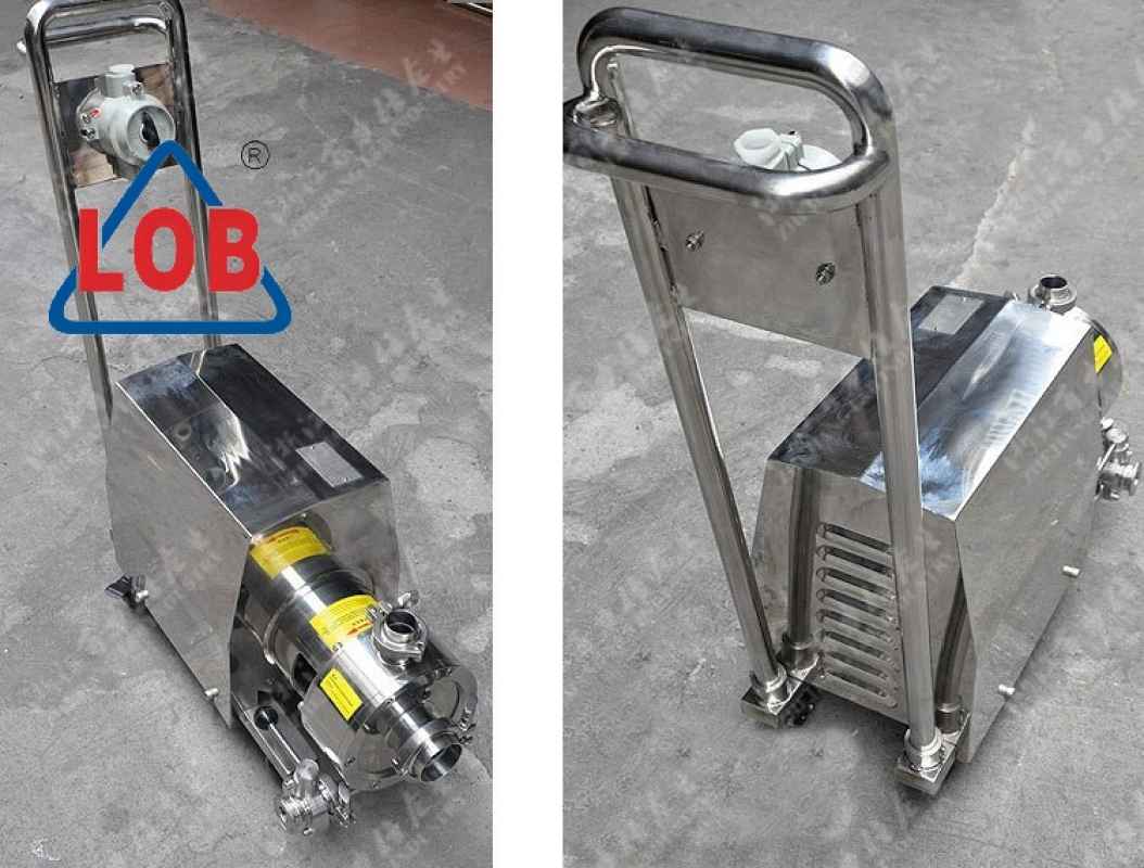 Jual Lob Inline Single Stage Rotor And Stator High Shear Emulsification ...