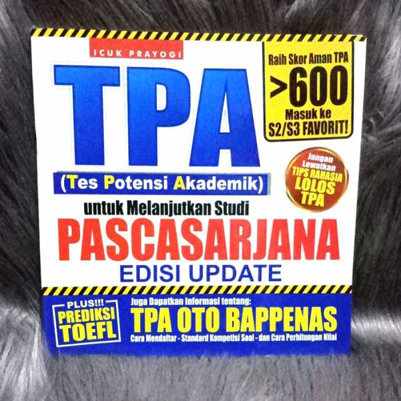 Promo Buku TPA Lulus Pascasarjana UI-ITB-UGM-PTN Favorit 2021 Diskon 33% di Seller Widya Planet ...