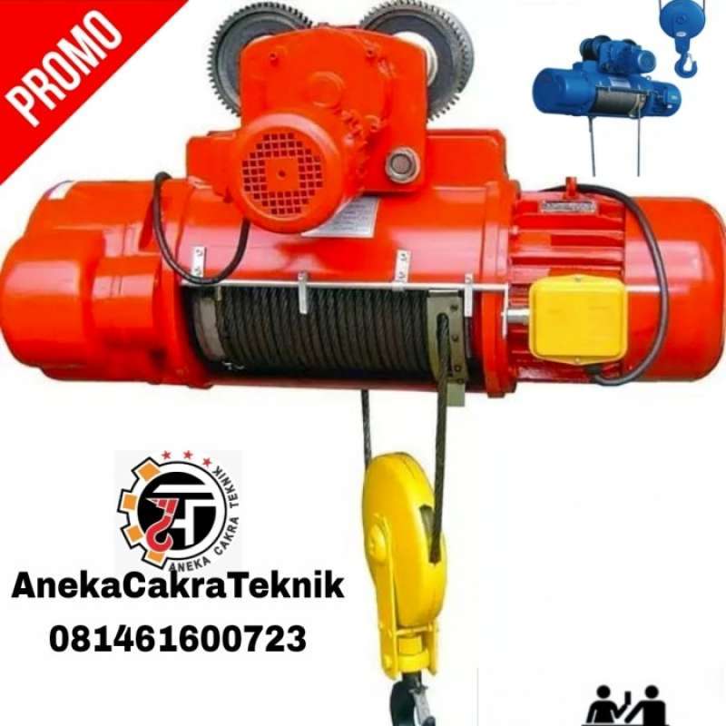 Promo Electric Wire Rope Hoist 2 Ton X 12 Meter NAGASAKI JAPAN Diskon ...