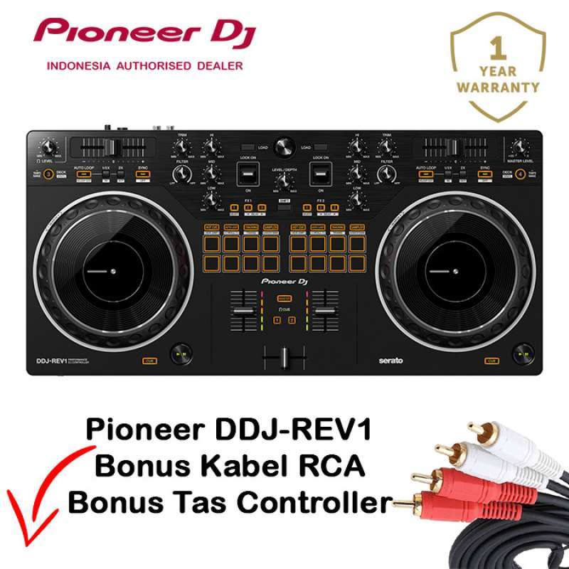 Promo Pioneer DDJ-REV1 DJ controller for Serato DJ Lite DDJ REV 1 ...