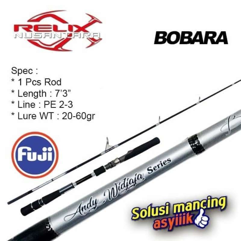 Promo Joran Popping Relix Nusantara Bobara Pe 2-3 Diskon 17% Di Seller ...