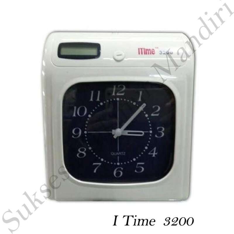 Promo iTime 3200 MESIN ABSENSI CEKLOC/ABSENSI MANUAL Diskon 23% di ...