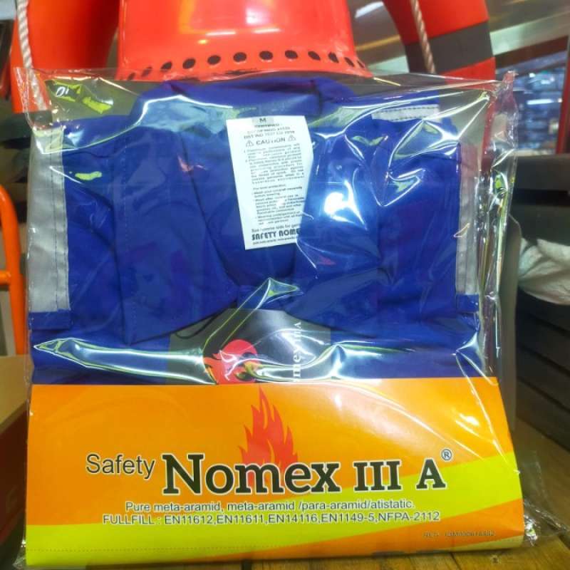 Promo Wearpack NOMEX IIIA / Safety NOMEX IIIA / Warna Blue 100% Anti ...