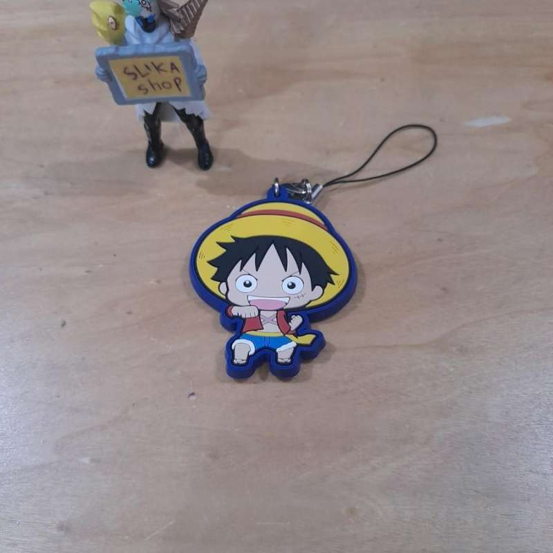 Jual BANDAI KEYCHAIN RUBBER TOKYO TOWER ORIGINAL ONE PIECE LUFFY di ...