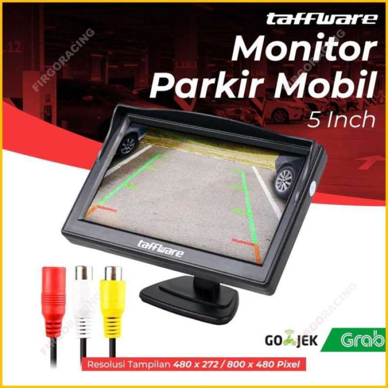 Promo Monitor Rear View Parkir Mobil Tft Lcd 5 Inch - Black Diskon 15% ...